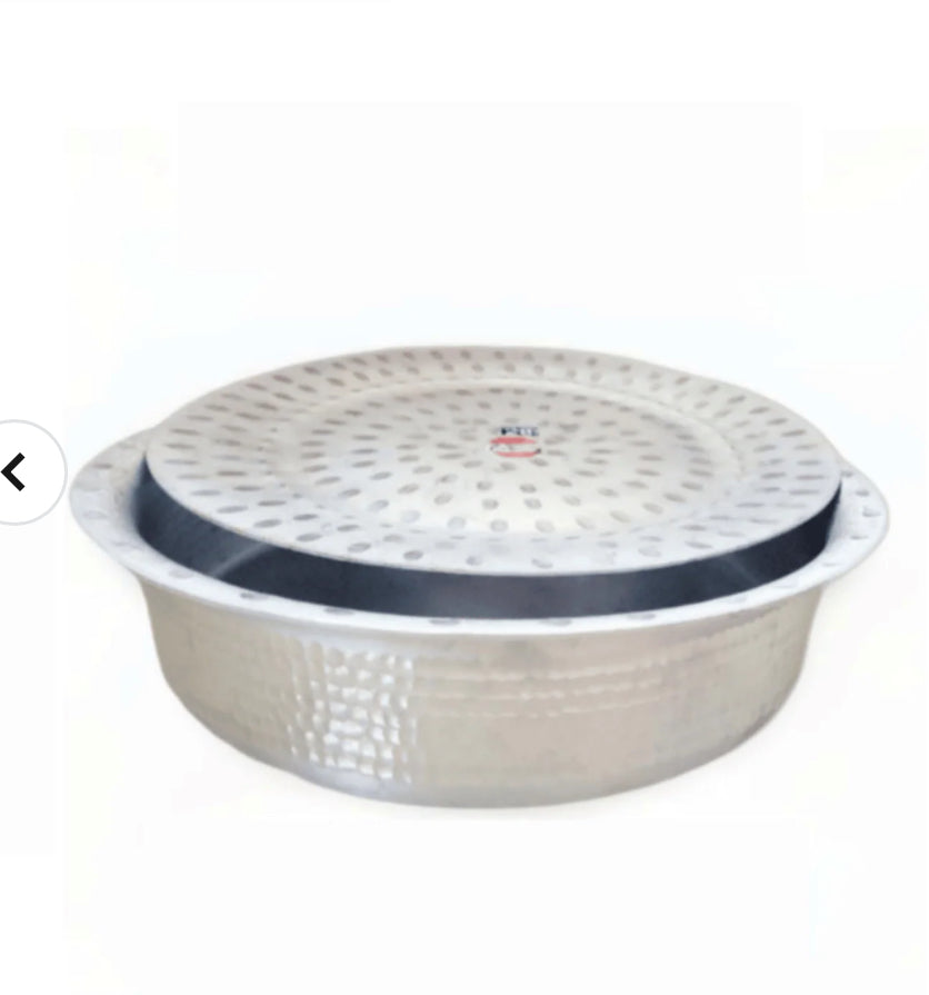 SDPMart Aluminum Hammed Half Tawara W-Lid (Biriyani Pot-Hundi) – AVMMart