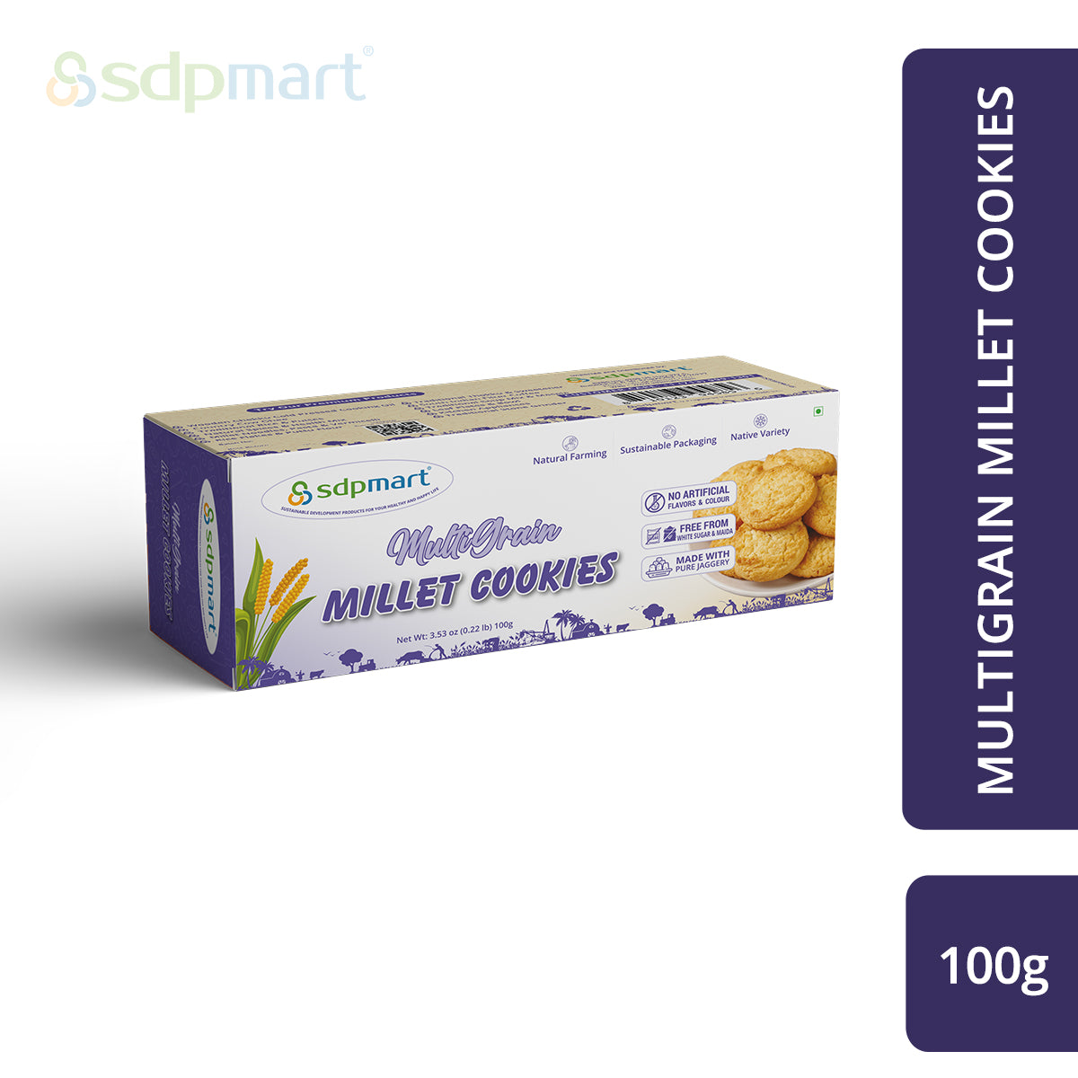 SDPMart Multi Grain Millet Cookies 100 Gms – AVMMart