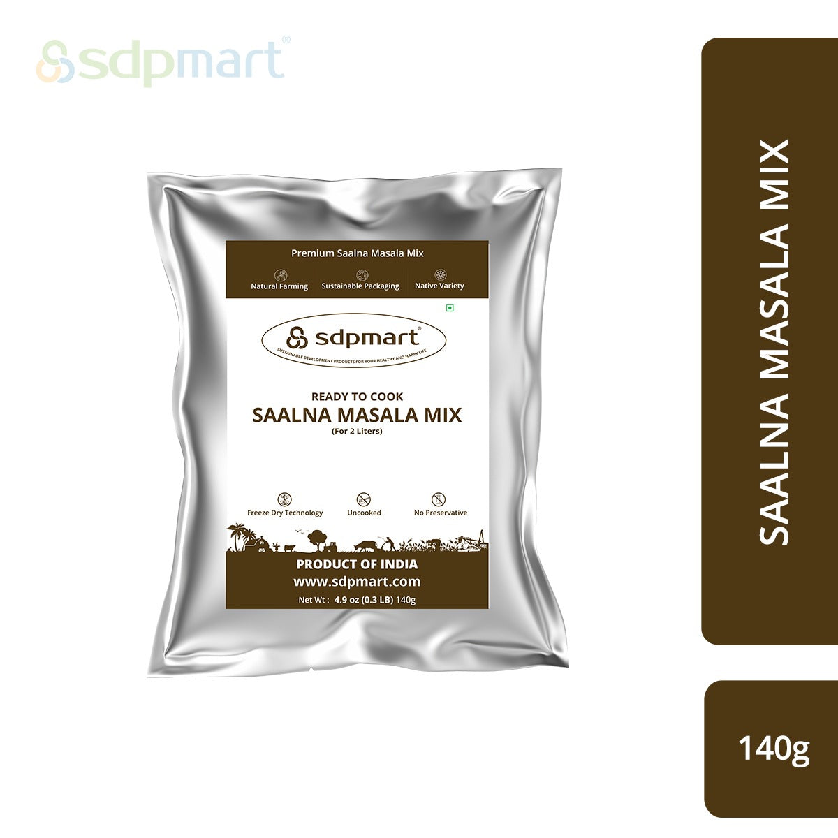 RTC4 - SDPMart Saalna (Veg or NonVeg) Masala mix for 2Liters – AVMMart